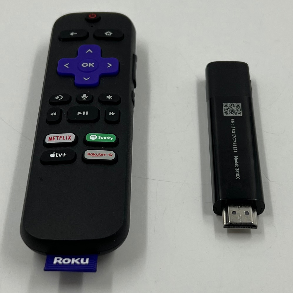 Pre-owned ROKU STREAMING STICK 4K DIGITAL MEDIA STREAMER 3810X - Own4Less